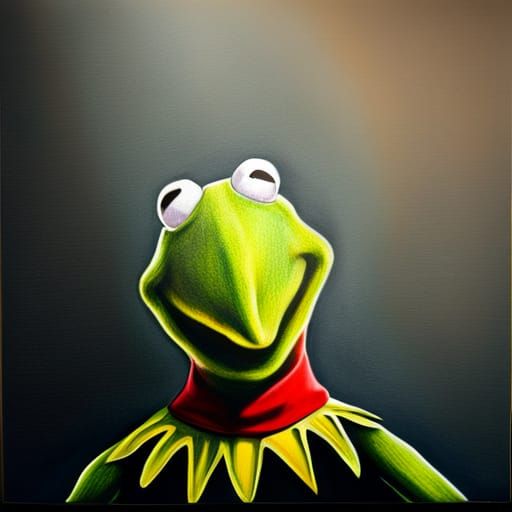 Kermit - AI Generated Artwork - NightCafe Creator