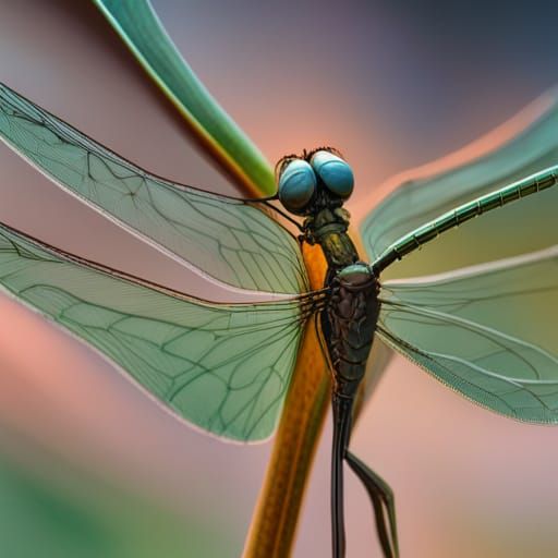 dragonflies in the form of a human - AI Generated Artwork - NightCafe ...