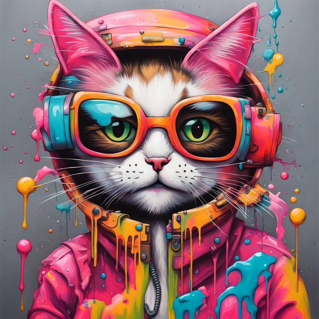 Cool cat - AI Generated Artwork - NightCafe Creator