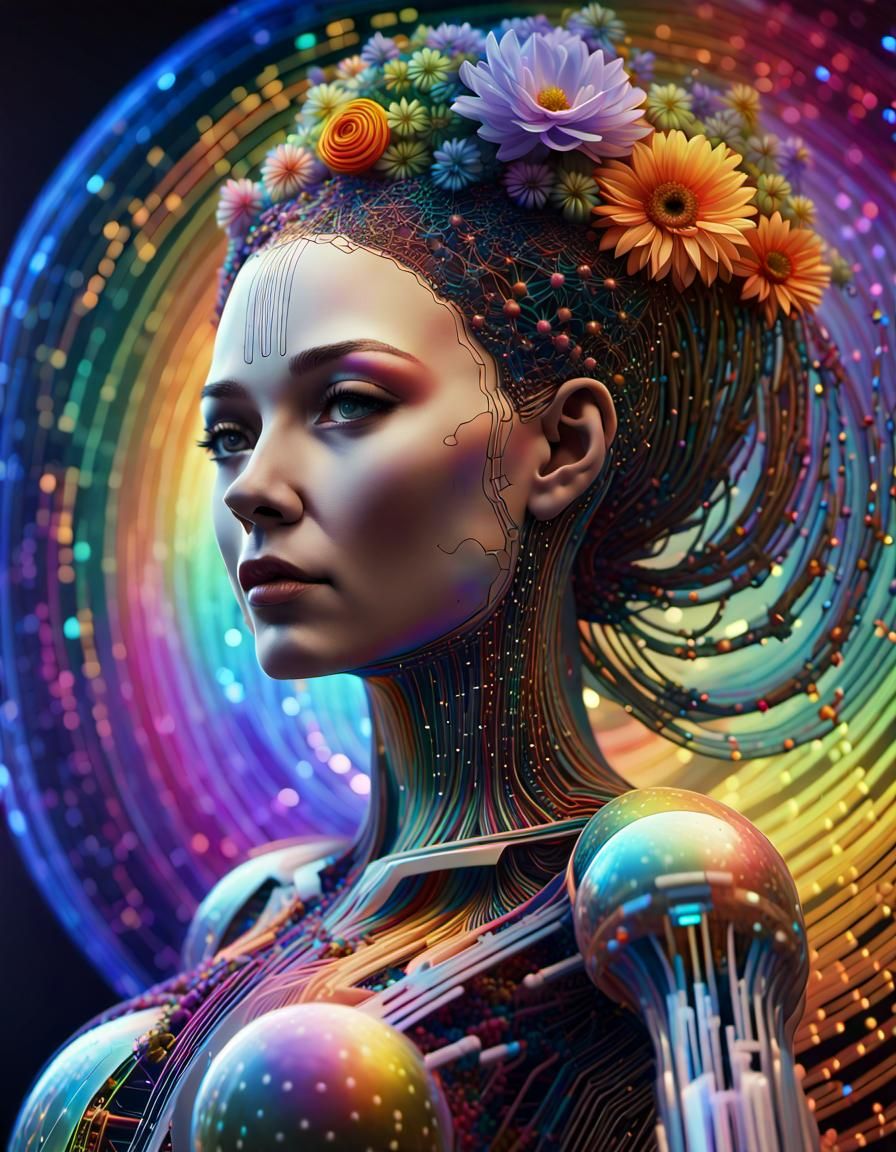 4 Pictures (2/4) DIGITAL ART MEETS NATURE - AI Generated Artwork ...