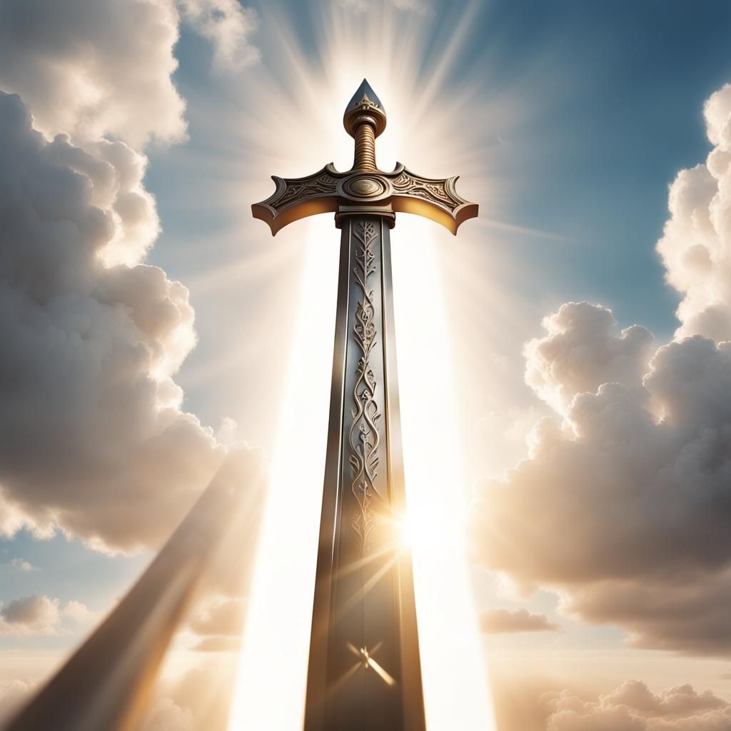 heavenly sword - AI Generated Artwork - NightCafe Creator