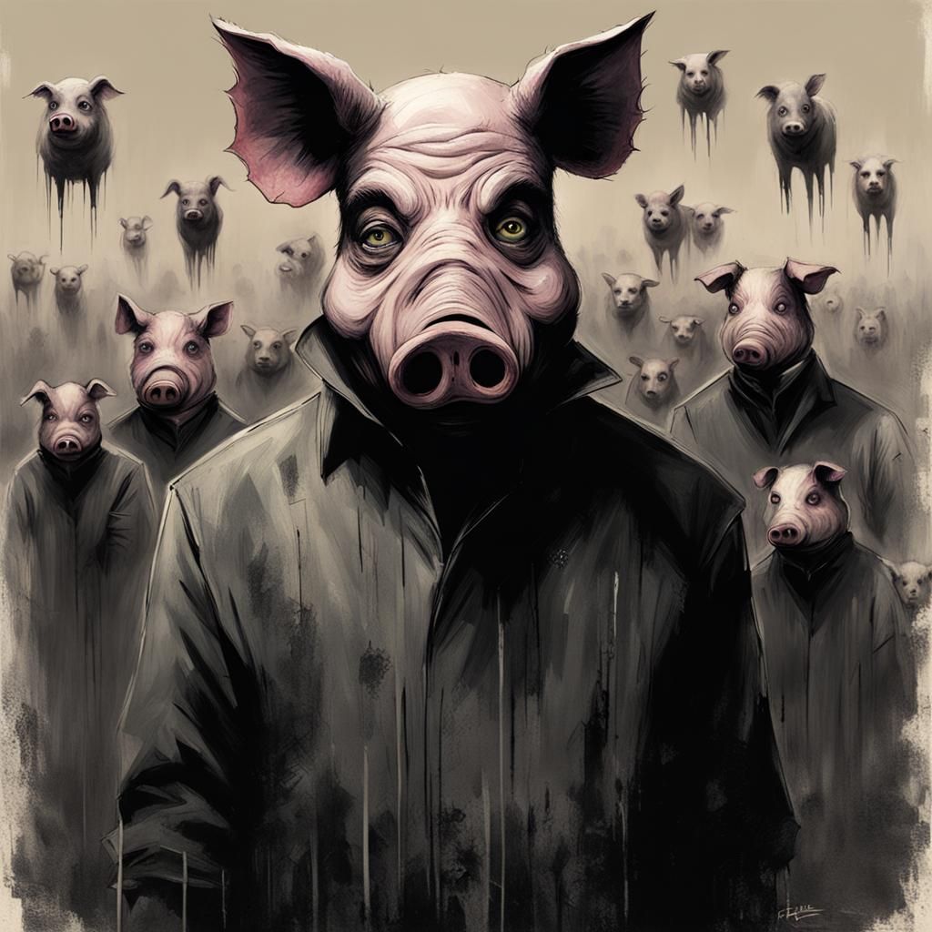 Army of Spy Pigs - AI Generated Artwork - NightCafe Creator