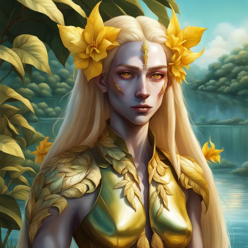Summer time Eladrin - AI Generated Artwork - NightCafe Creator