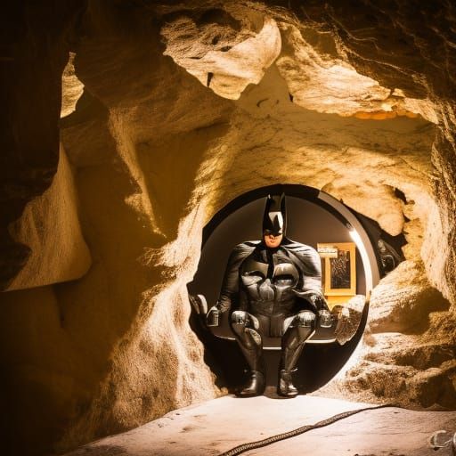 the Batman cave very well detailled - AI Generated Artwork - NightCafe ...