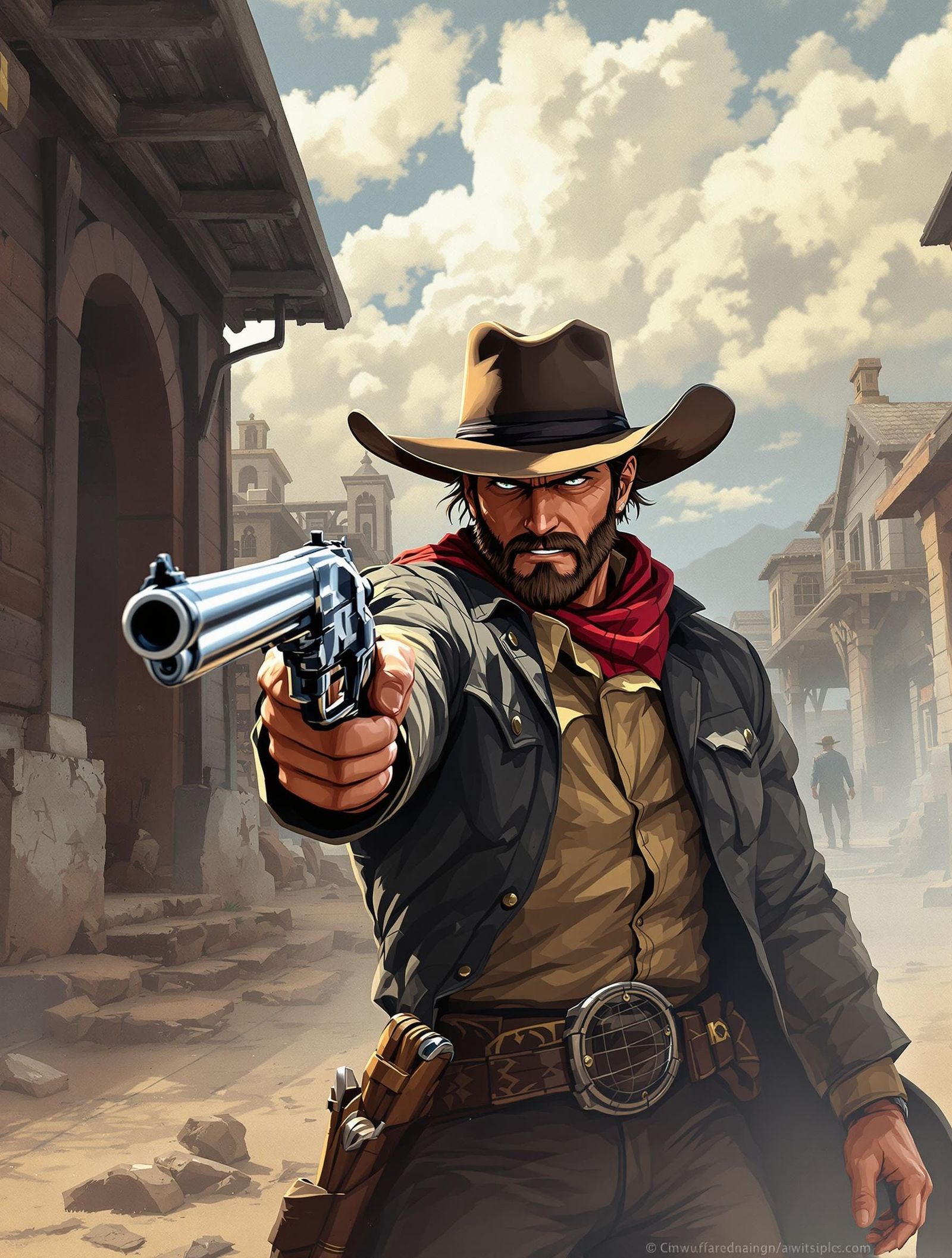 Anime Gunfighter C - Anime Western Gunfighter Masterpiece