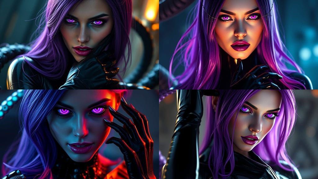 Feeling good - Symbiotic Transformation: Woman Merging with ...