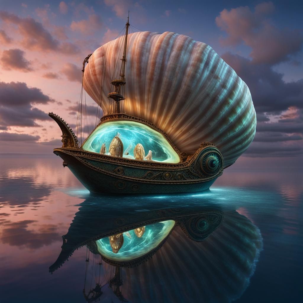 Mythic Mariners (series) - AI Generated Artwork - NightCafe Creator