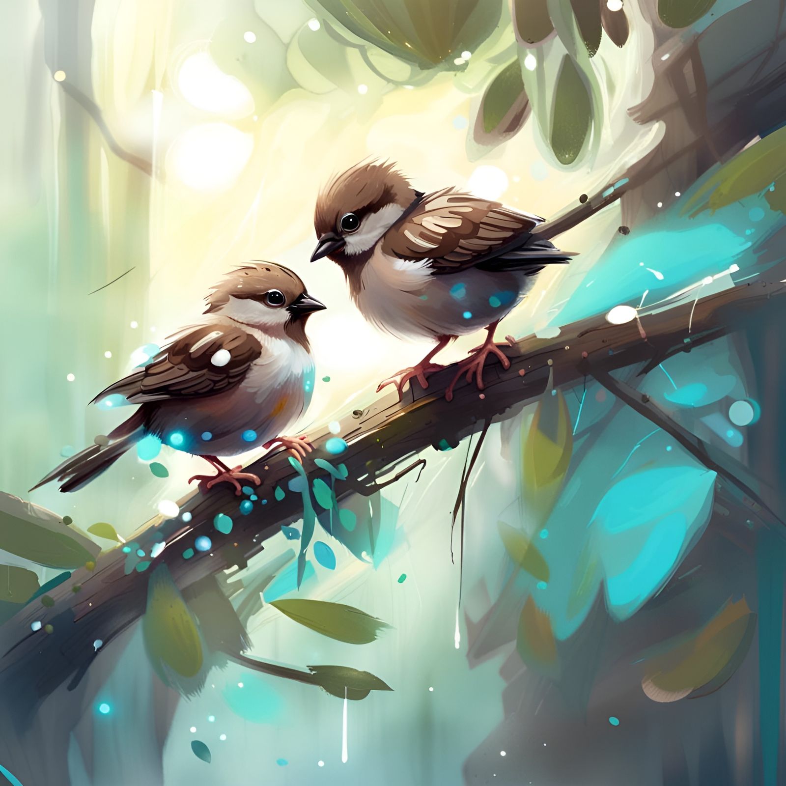 Sparrow - AI Generated Artwork - NightCafe Creator