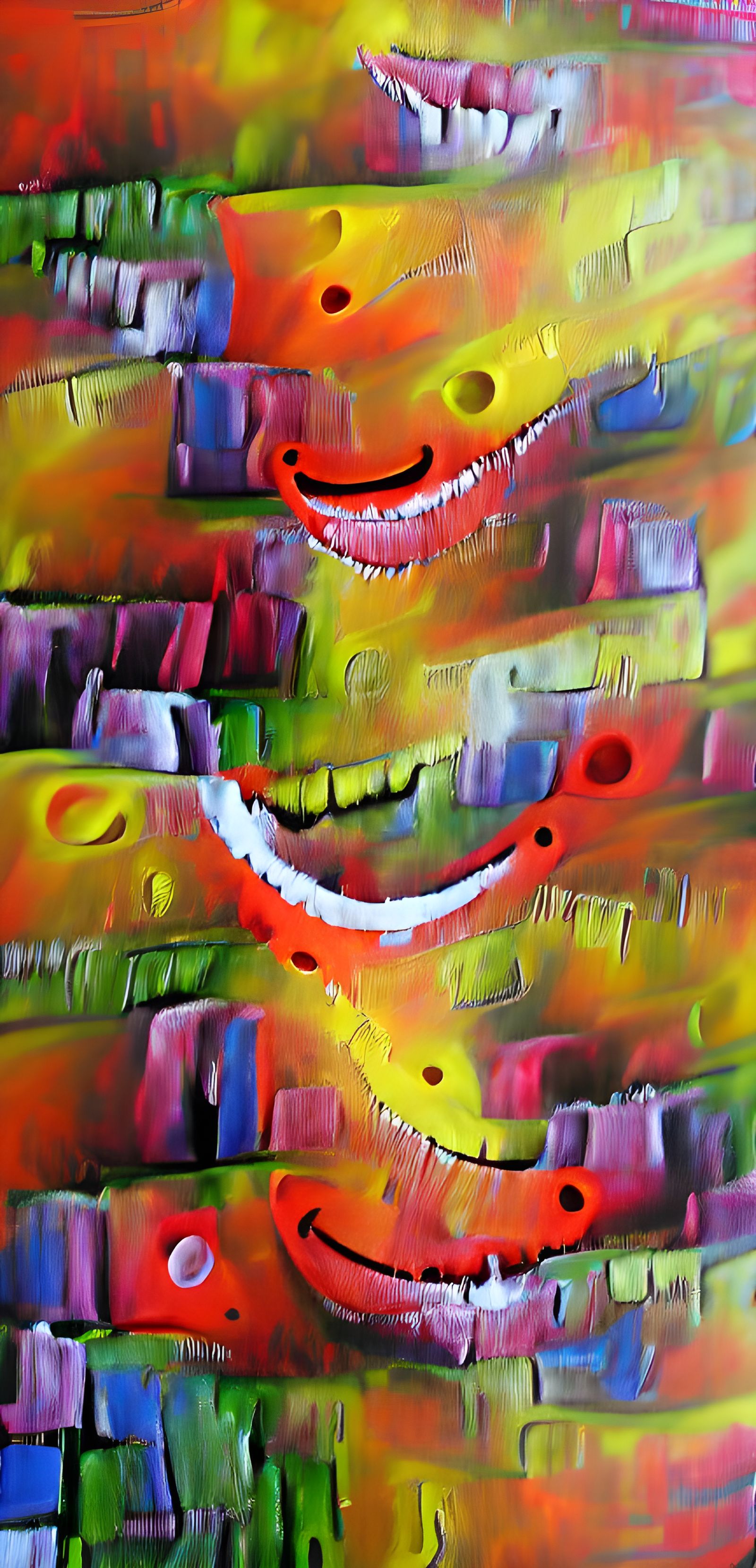 The grin of the liar - AI Generated Artwork - NightCafe Creator