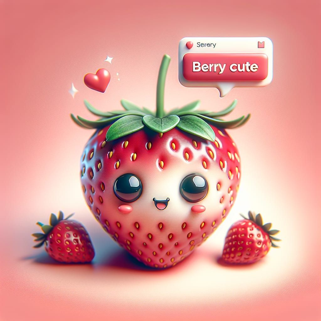 Berry Cute v1 - AI Generated Artwork - NightCafe Creator