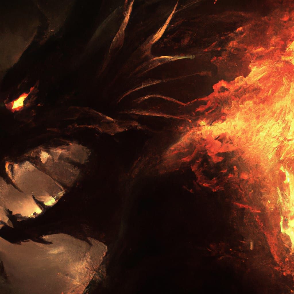 Shadow and Flame - AI Generated Artwork - NightCafe Creator