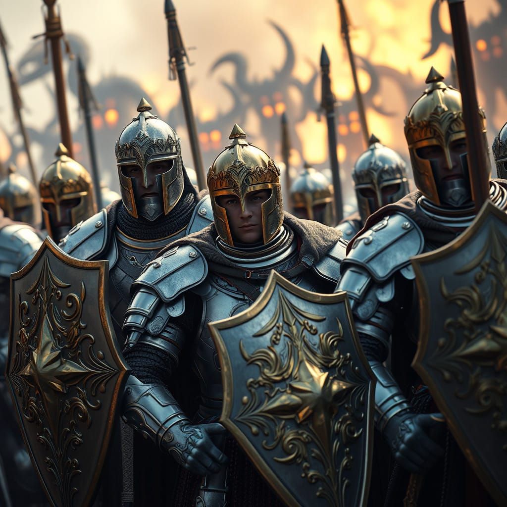 Initiates of the Light - Holy Warriors Stand Resolute Agains...