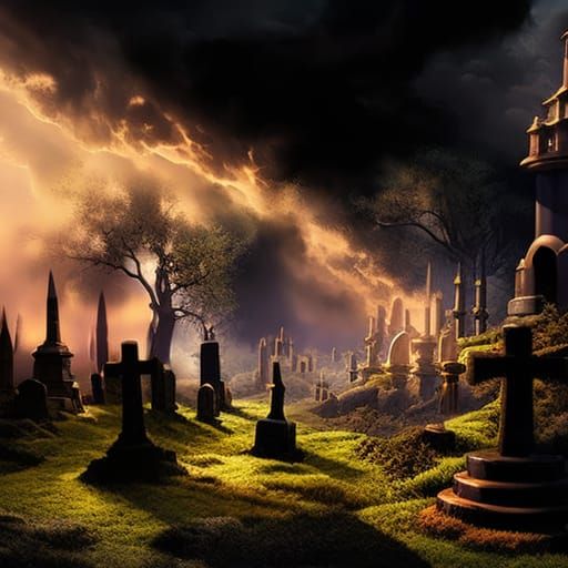 Graveyard : r/nightcafe