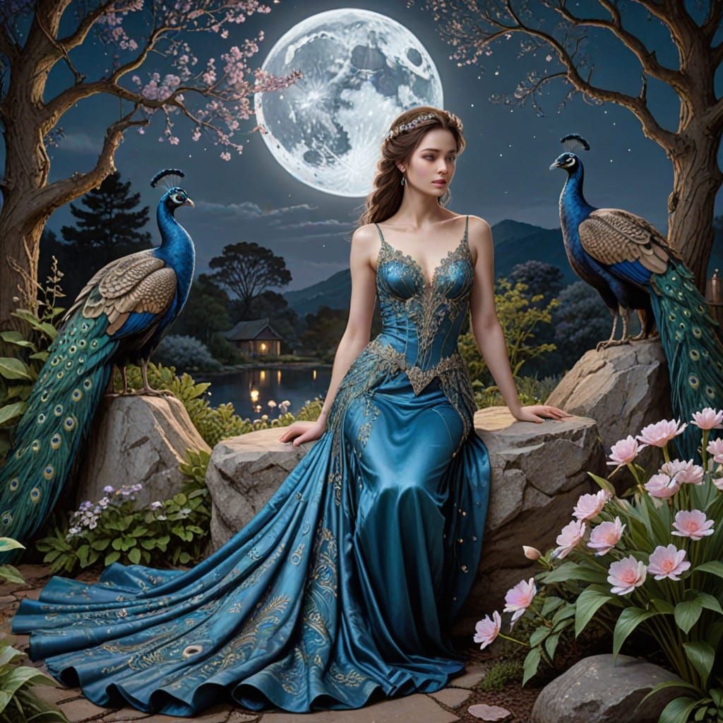 Hera under the full moon - Hera under the full moon