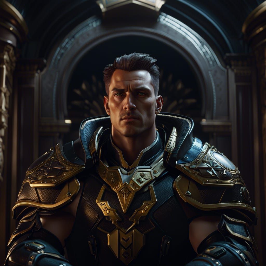 Hard Times Create Strong Man - AI Generated Artwork - NightCafe Creator