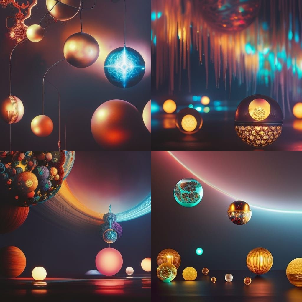 Orb Show - AI Generated Artwork - NightCafe Creator