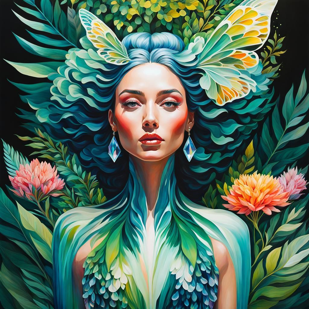 nymph - AI Generated Artwork - NightCafe Creator