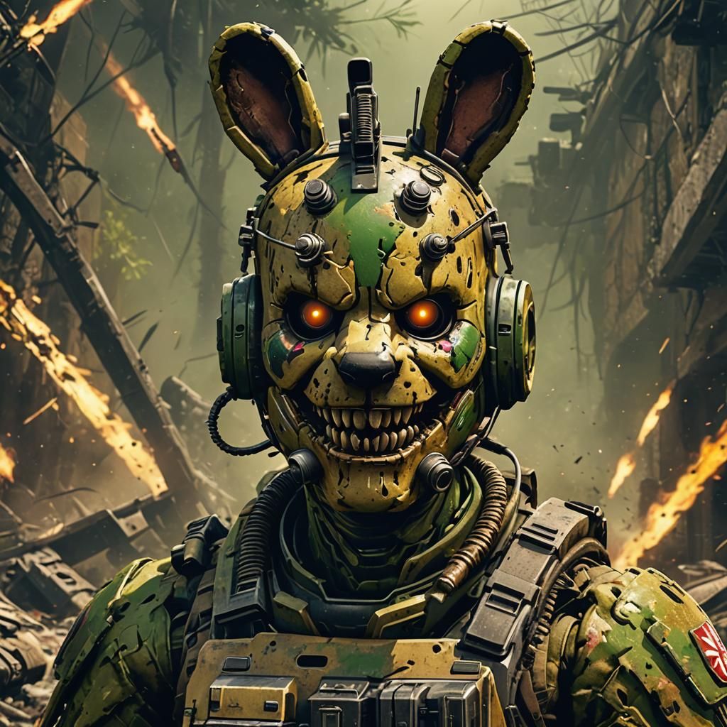 Springtrap In Call of duty - AI Generated Artwork - NightCafe Creator