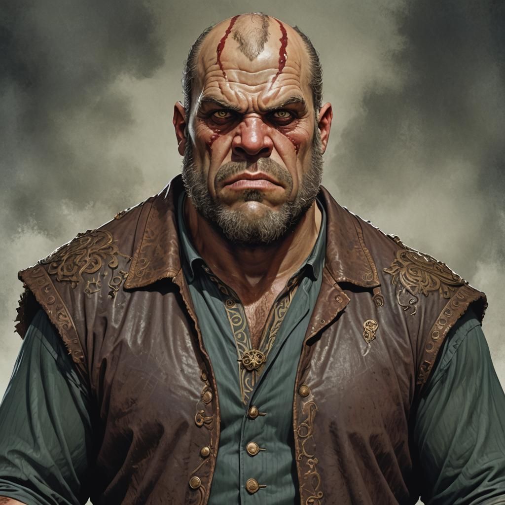 Krogan Halforc - AI Generated Artwork - NightCafe Creator