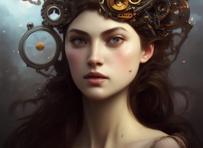 Clockwork princess - AI Generated Artwork - NightCafe Creator