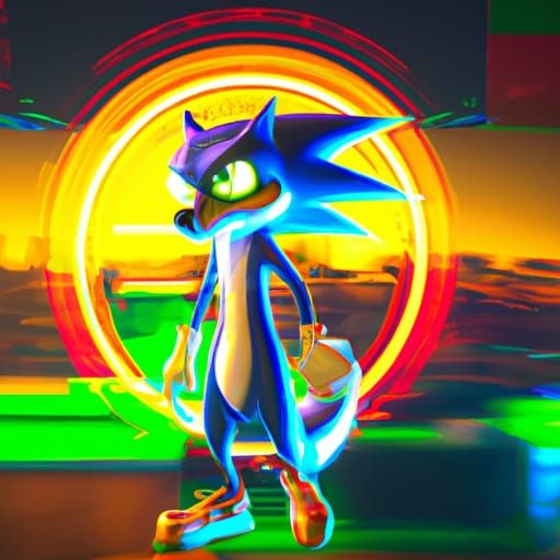 sonic - AI Generated Artwork - NightCafe Creator