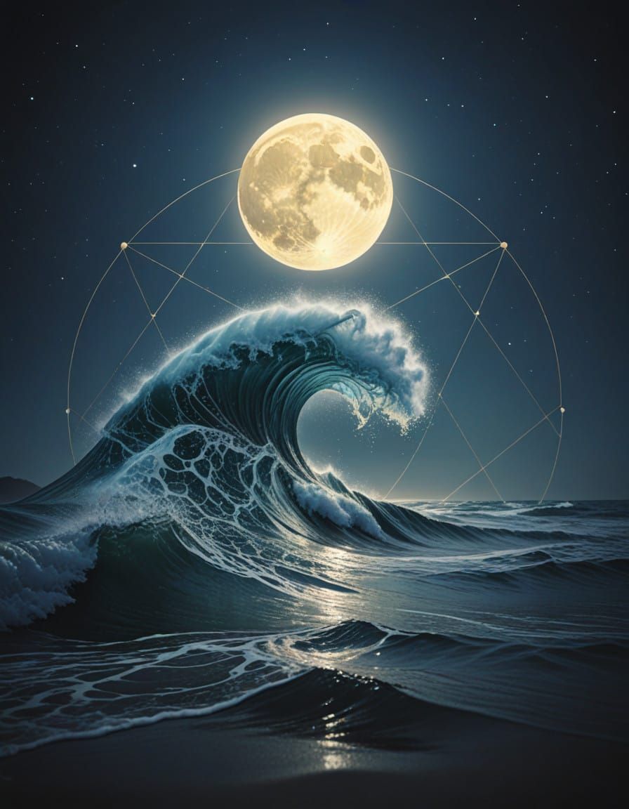 The Geometry of Moons and Tides - Sacred Geometry of Celesti...