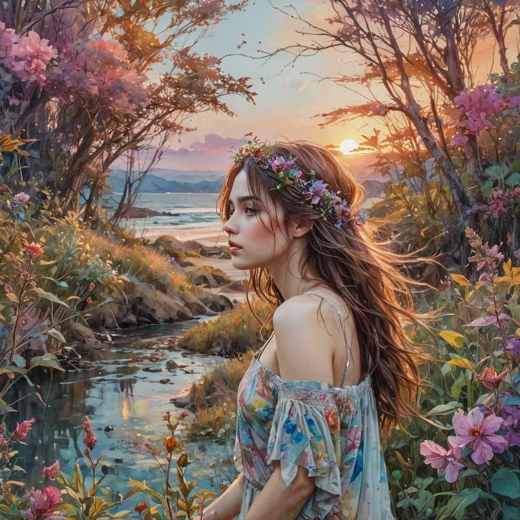 Tranquil - AI Generated Artwork - NightCafe Creator