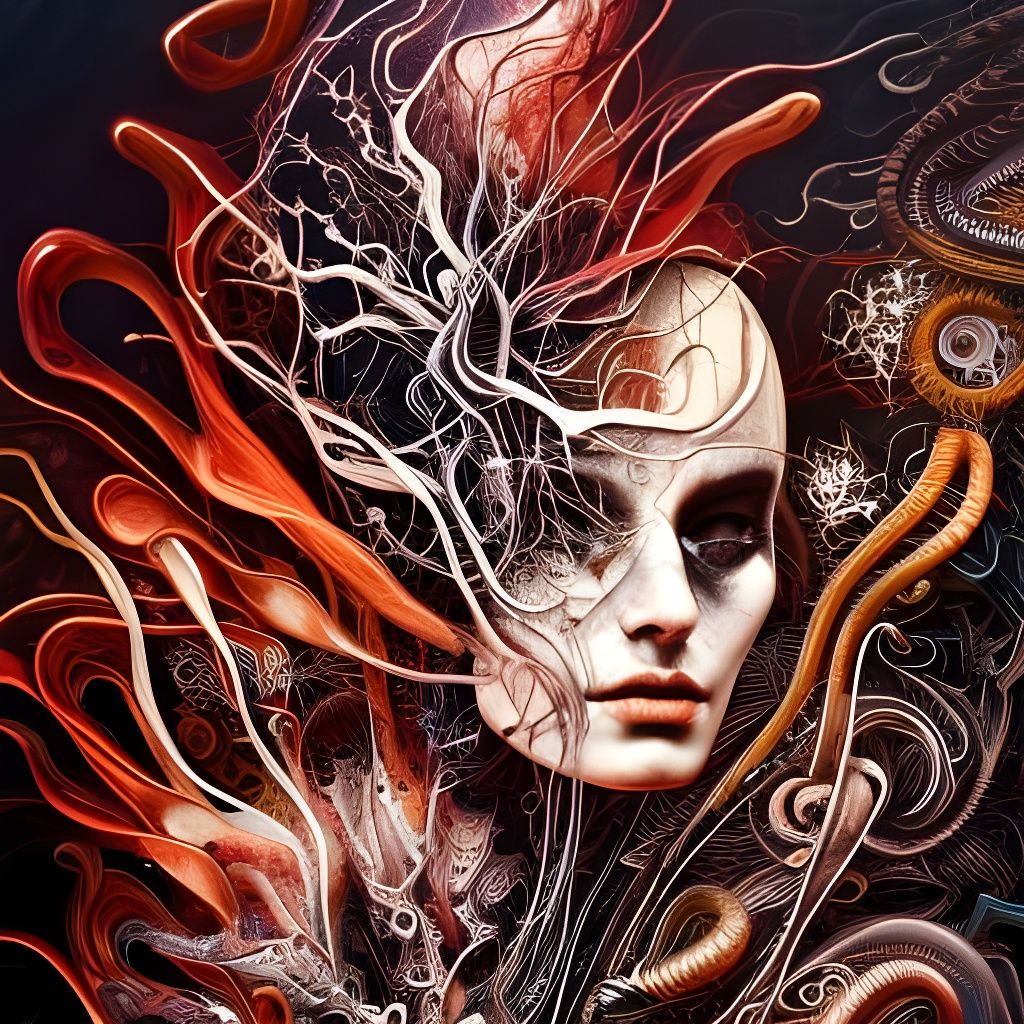 Dark Threads pt 2 - AI Generated Artwork - NightCafe Creator