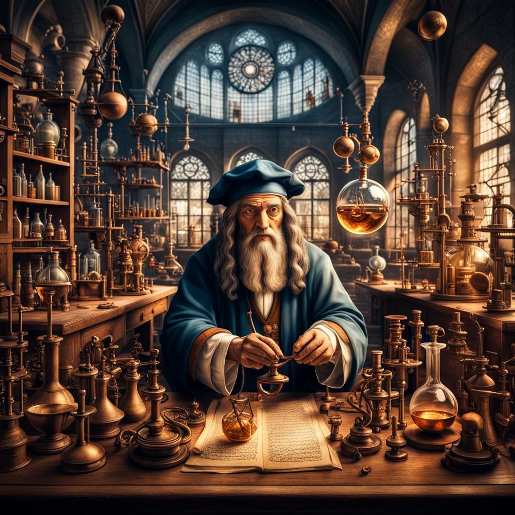 Leonardo da Vinci - AI Generated Artwork - NightCafe Creator