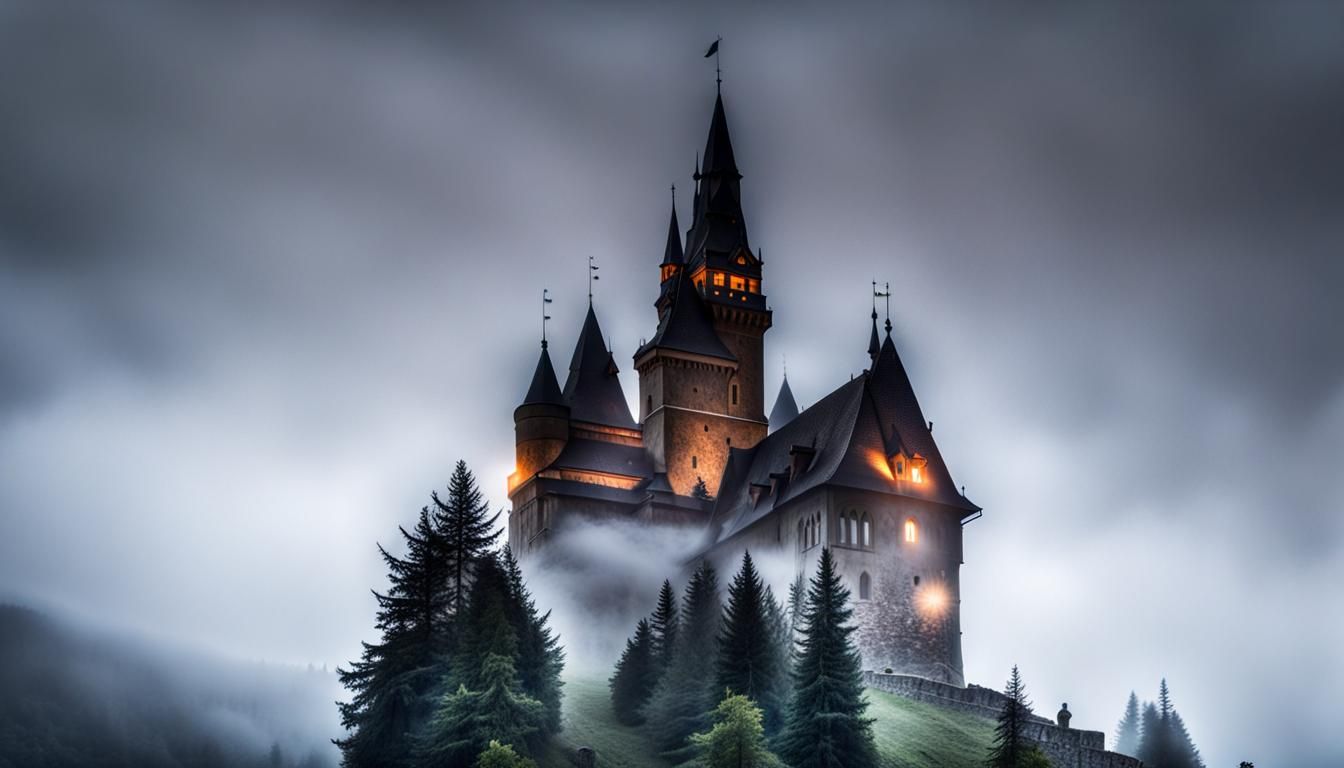 Good Morning NC #255 From The Haunted Woods [Photograph SDXL Refine 50% ...