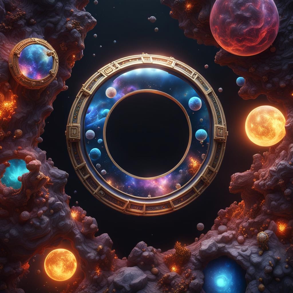 Universe ring - AI Generated Artwork - NightCafe Creator