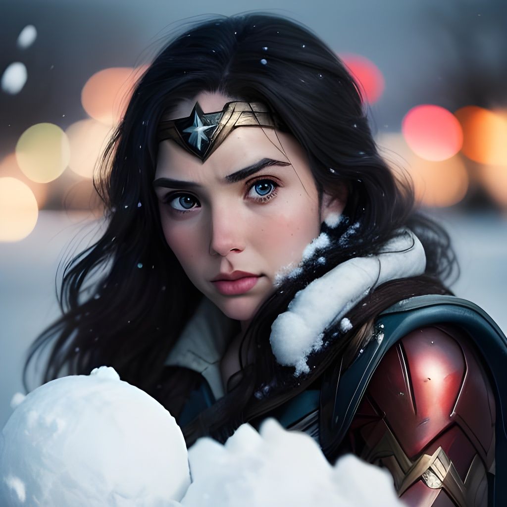 Diana on the Defensive - AI Generated Artwork - NightCafe Creator