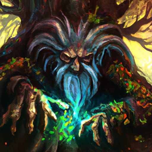 Tree Wizard - AI Generated Artwork - NightCafe Creator
