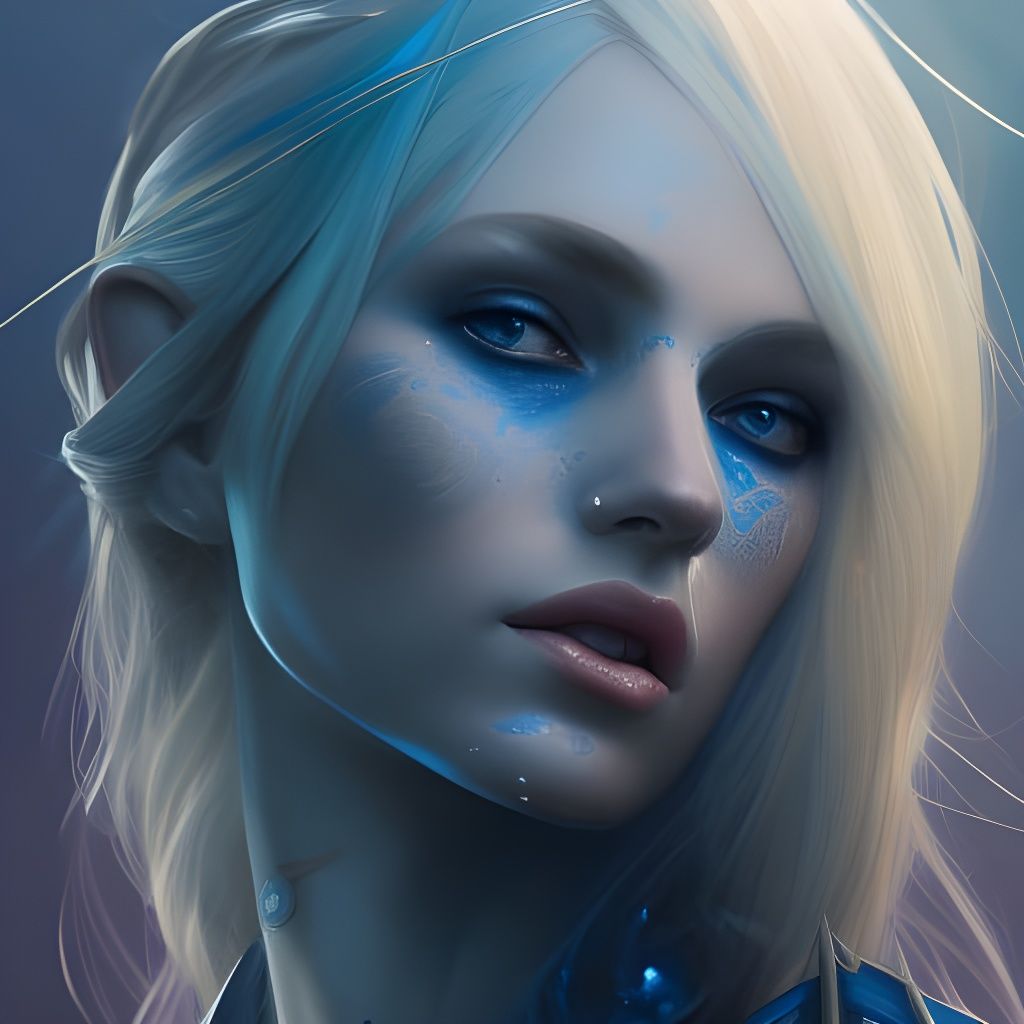 Blue - AI Generated Artwork - NightCafe Creator