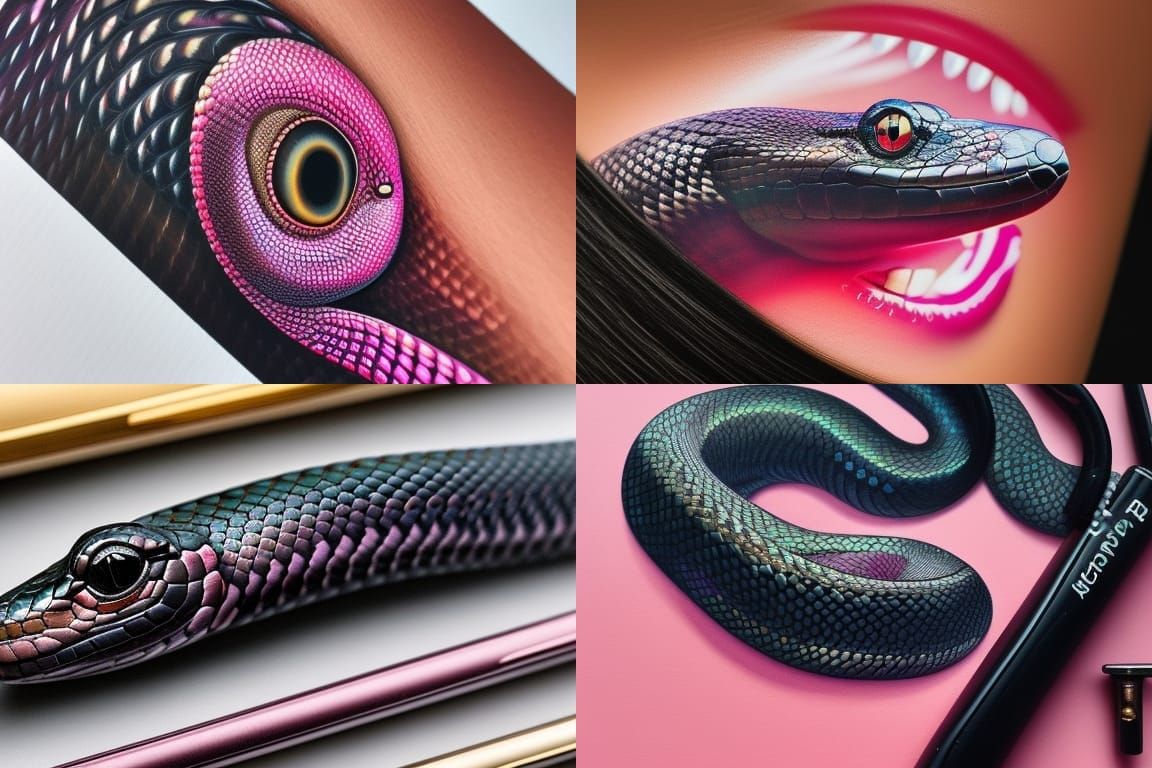 Sort-of snake - AI Generated Artwork - NightCafe Creator