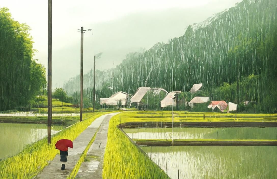 Rainy Day - AI Generated Artwork - NightCafe Creator