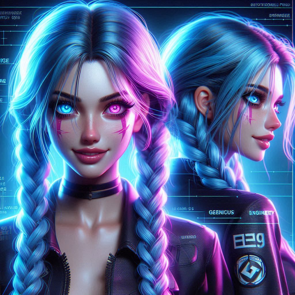 Alternative Agent Jinx ♥ x) - AI Generated Artwork - NightCafe Creator