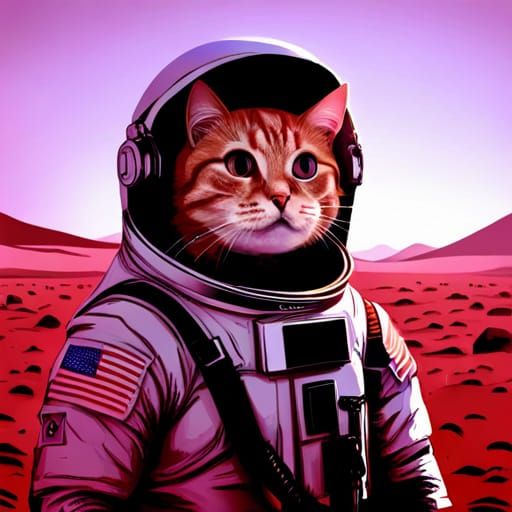 Astrocat - AI Generated Artwork - NightCafe Creator