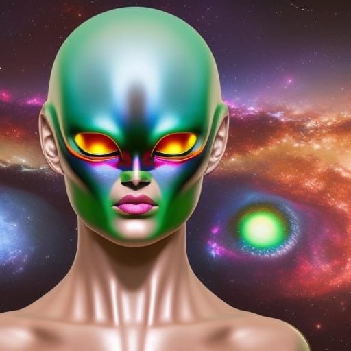 Alien - AI Generated Artwork - NightCafe Creator