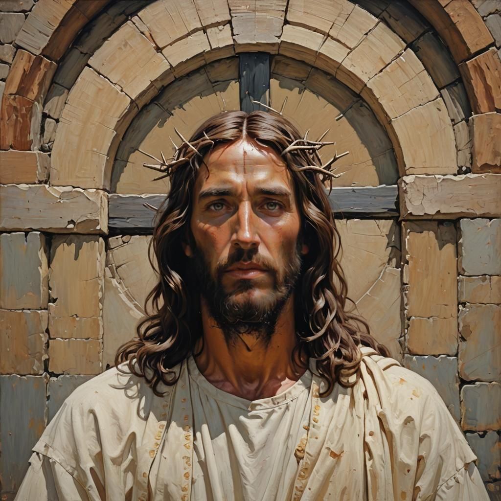 Jesus Christ - AI Generated Artwork - NightCafe Creator