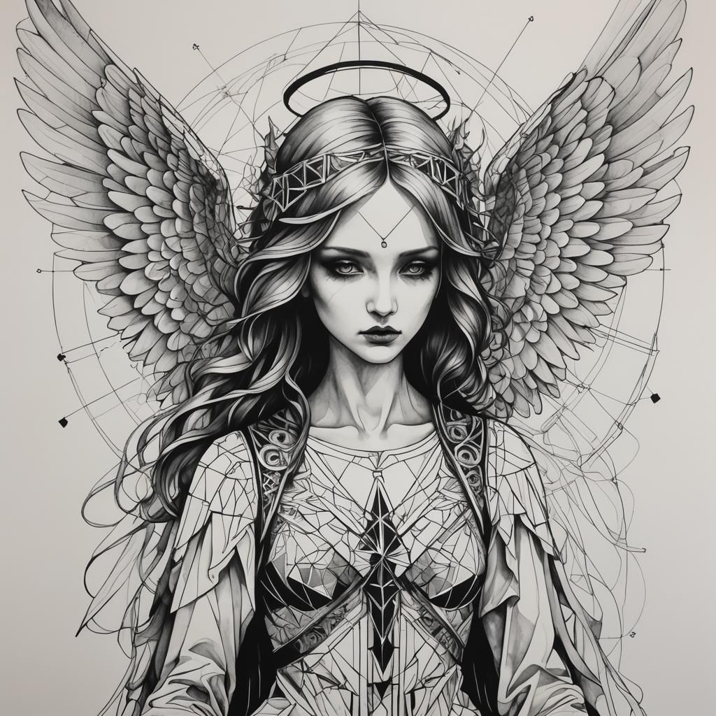 Divine Angel - AI Generated Artwork - NightCafe Creator