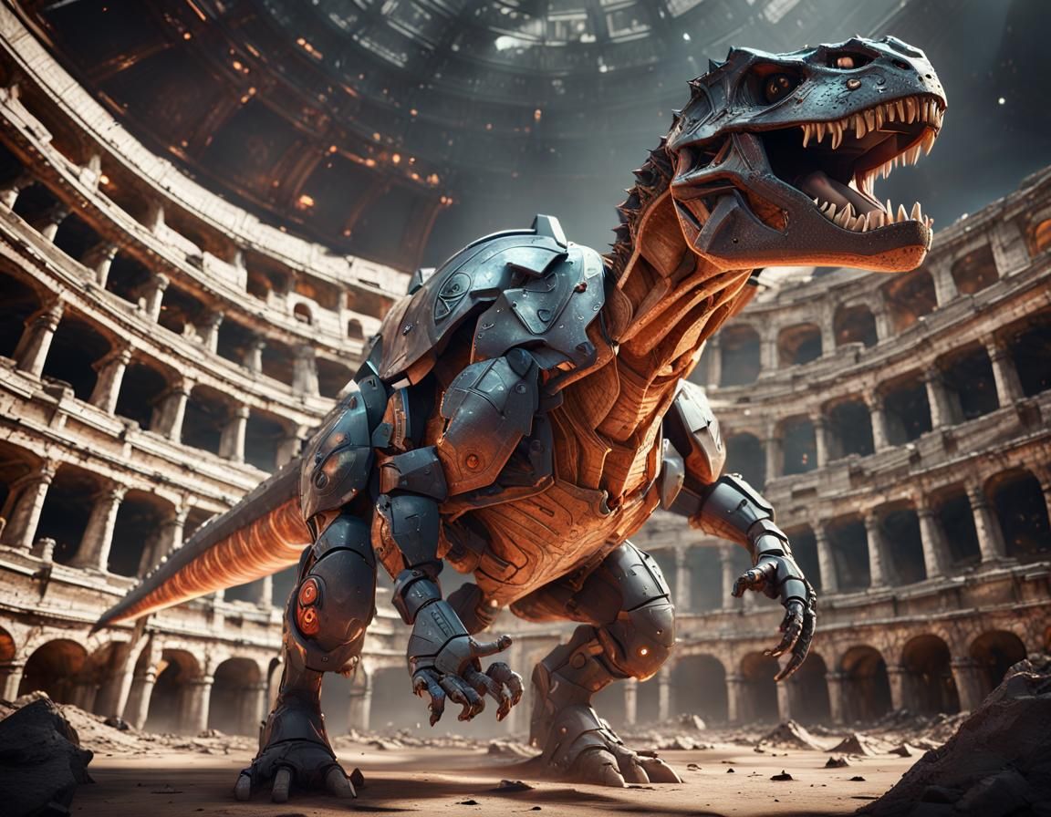 Robosaur - AI Generated Artwork - NightCafe Creator