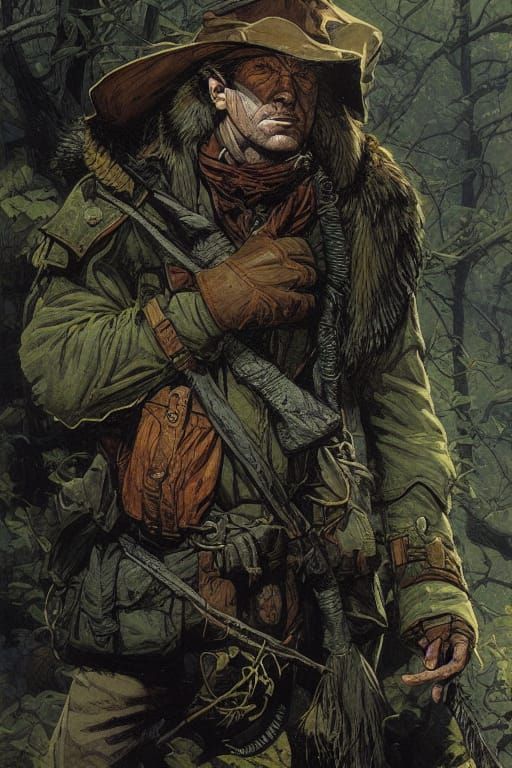 Ranger of the Wilderness - AI Generated Artwork - NightCafe Creator