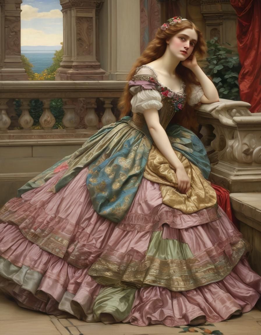 Pre-Raphaelite - AI Generated Artwork - NightCafe Creator