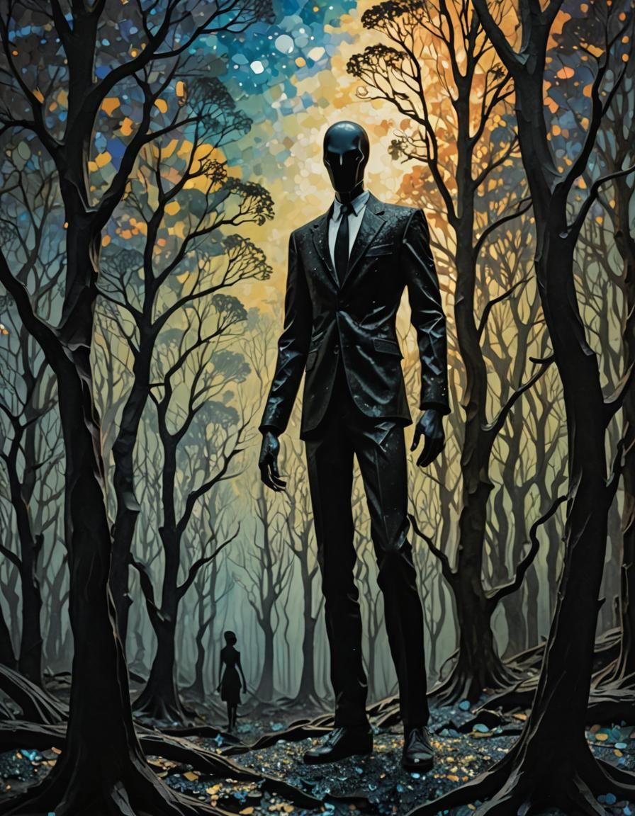 Slenderman - AI Generated Artwork - NightCafe Creator