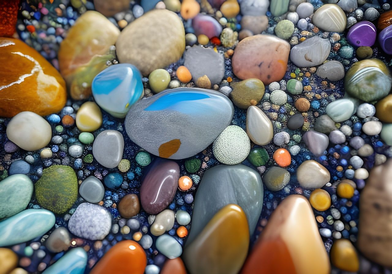 Stones - AI Generated Artwork - NightCafe Creator