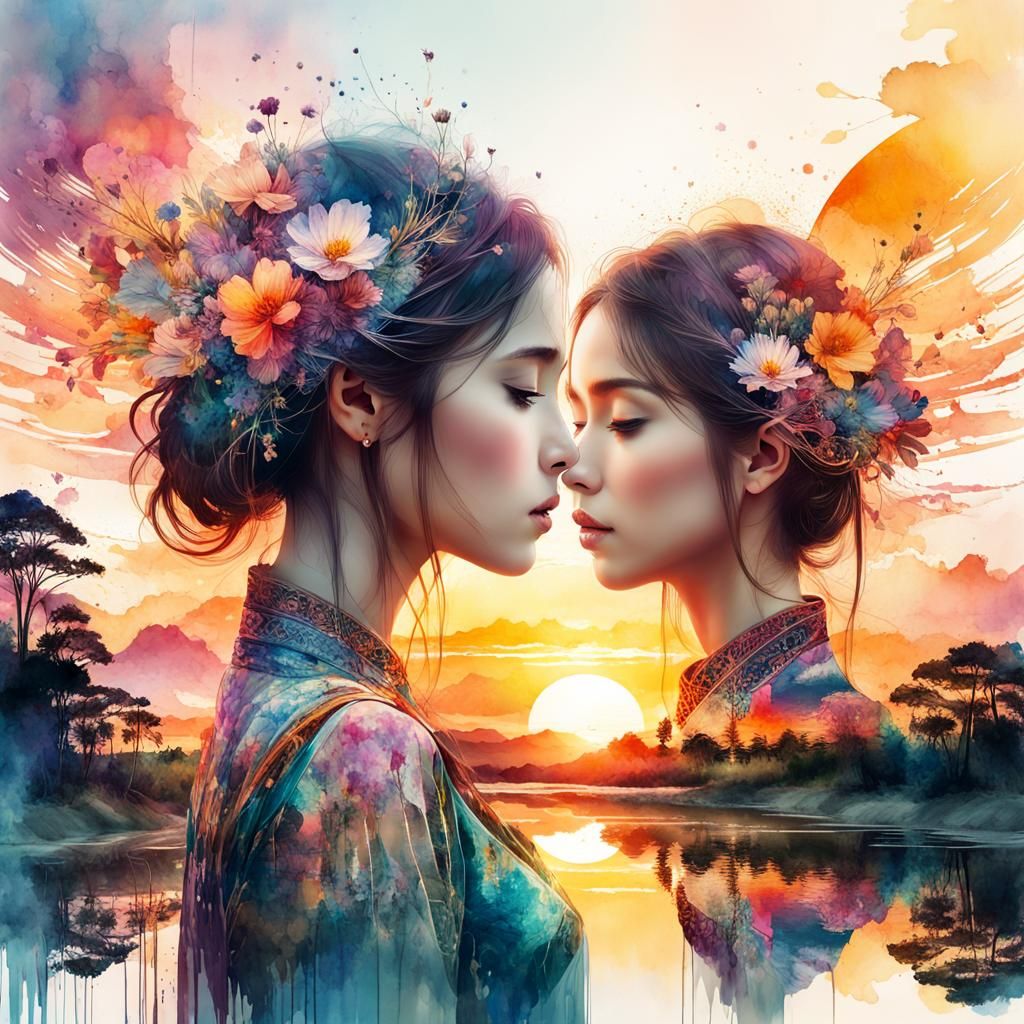 Reflection - AI Generated Artwork - NightCafe Creator