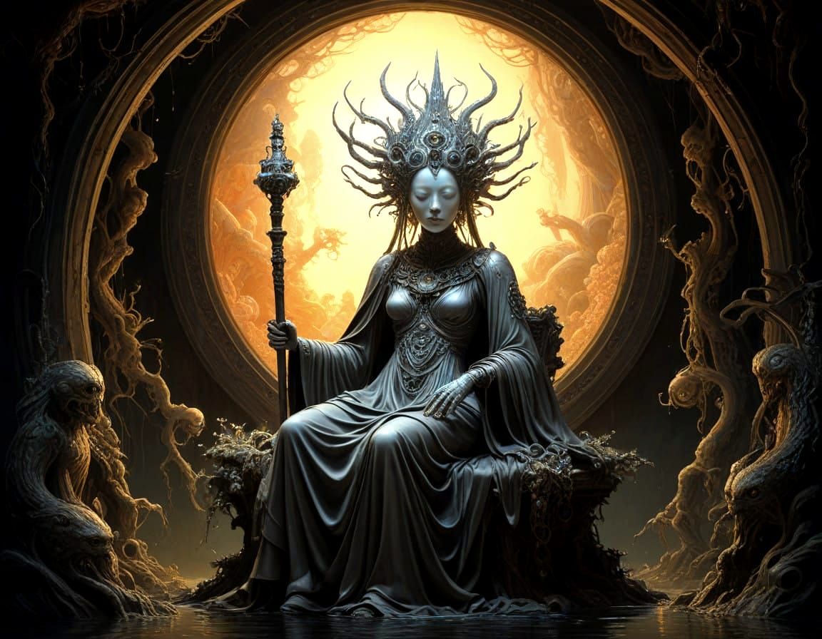 The Witch Goddess On her throne! - The Witch Goddess On her ...