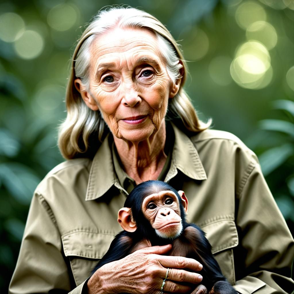 Women Who Inspire - Jane Goodall, an English primatologist and ...