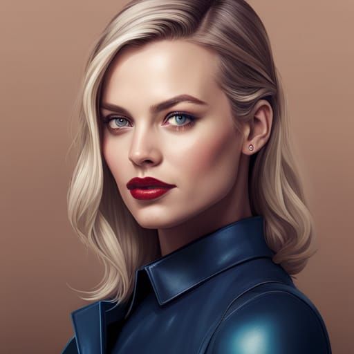 Margot Robbie - AI Generated Artwork - NightCafe Creator
